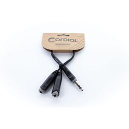 Cordial Audio-Kabel, EY 0.3 VKK Y-Adapterkabel 0,3 m - Insertkabel