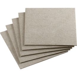 Metafranc - WU0645506 Filzgleiter quadratisch, selbstklebend Beige (l x b) 200 mm x 200 mm 1 Set