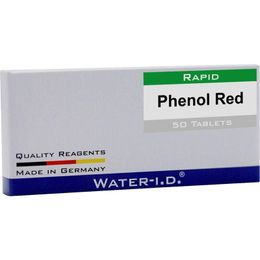 50 Tabletten Phenol Rot für FlexiTester Tabletten - WATER ID