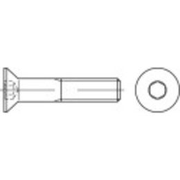 401630 Senkschrauben M3 10 mm Innensechskant din 7991 Edelstahl 100 St. - Toolcraft