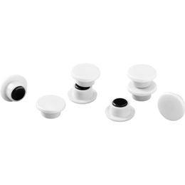 Durable - Magnet 475102 (ø) 15 mm rund Weiß 1 Set 475102