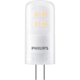 PCE Philips Lighting 76751800 led eek f (a - g) G4 Stiftsockel 2.1 w = 20 w Warmweiß (ø x l) 1.5 cm x 4