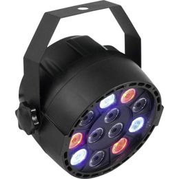 Eurolite - led party spot LED-PAR-Scheinwerfer Anzahl LEDs (Details): 12 x 1 w Schwarz