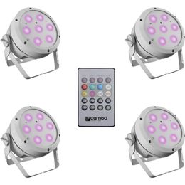 PCE Cameo root par 4 wh set 1 LED-PAR-Scheinwerfer Anzahl LEDs (Details): 7 4 w Weiß