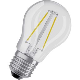 4058075434325 led eek f (a - g) E27 Glühlampenform 1.5 w = 15 w Warmweiß (ø x l) 45 mm x 77 mm - Osram