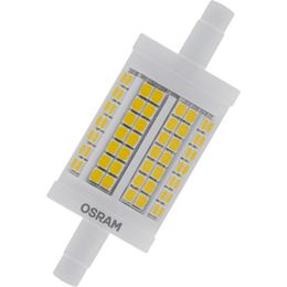 Osram - 4058075432536 led eek e (a - g) R7s Kolbenform 12 w = 100 w Warmweiß (ø x l) 28 mm x 78 mm 1