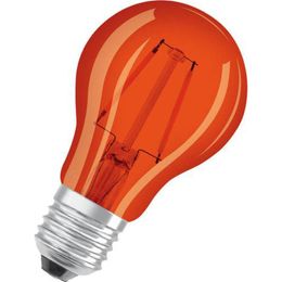 Osram 4058075433960 LED EEK G (A - G) E27 Glühlampenform 2.5 W = 17 W Orange (Ø x L) 60 mm x 105 mm