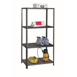 SCHULTE REGALWELT Schraubsystem-Grundregal Metall 100 x 200 x 50 cm