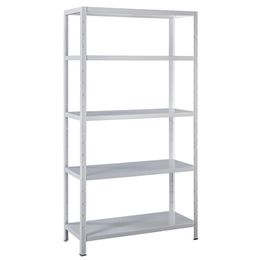 SCHULTE REGALWELT Stecksystem-Grundregal 120 x 200 x 35 cm