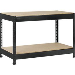 SCHULTE REGALWELT Stecksystem-Schwerlastregal M 130 x 87 x 60 cm