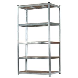 SCHULTE REGALWELT Stecksystem-Schwerlastregal XL 100 x 180 x 60 cm