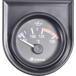 842109 Kfz Einbauinstrument Wasser-/Öltemperaturanzeige Messbereich 60 - 160 °c Standart Gelb, - Equus