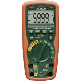 EX520 Hand-Multimeter digital Wasserdicht (IP67) cat iii 1000 v, cat iv 600 v Anzeige (Count - Extech