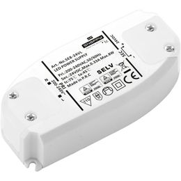 DEHNER ELEKTRONIK - se 8-24VL (24VDC) LED-Trafo, LED-Treiber Konstantspannung 8 w 0.33 a 24 v/dc 1 s