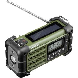 Sangean - MMR-99 Outdoorradio ukw, mw Notfallradio, Bluetooth® Solarpanel, spritzwassergeschützt, sta