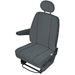 HP-Autozubehör Hp Autozubehör - 22411 VS1 Sitzbezug 1 Stück Polyester Anthrazit Fahrersitz