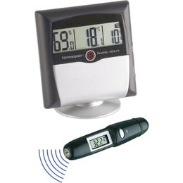Tfa Dostmann - MS-10 Luftfeuchtemessgerät (Hygrometer) 1 % rF 99 % rF Set Hygrometer + Infrarot - The