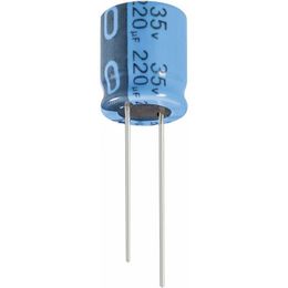 ECR1JPT470MFF350811 Elektrolyt-Kondensator radial bedrahtet 3.5 mm 47 µF 63 v 20 % (ø x h) - Jianghai