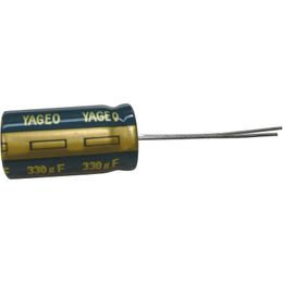 Yageo SC006M0150BZF-0511 Elektrolyt-Kondensator radial bedrahtet 2.5 mm 150 µF 6.3 V 20 % (Ø x H) 5