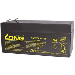 PCE Long WP3.3-12 WP3.3-12 Bleiakku 12 v 3.3 Ah Blei-Vlies (agm) (b x h x t) 134 x 65.5 x 67 mm Flachste