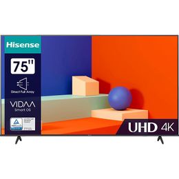 HISENSE 75A6K LED TV (Flat, 75 Zoll / 189 cm, UHD 4K, SMART TV, VIDAA)