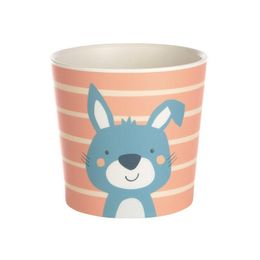 Sigikid Kindergeschirr-Set Kindergeschirr Tasse Hase rPET "4 Freunde" (5-tlg)