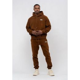 Tom Barron Trainingsanzug Lässiger Oversize-Fleece-Trainingsanzug