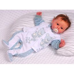 La Bortini Strampler Strampler und Hemdchen Baby Anzug Set 2Tlg. 44 50 56 62 68