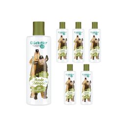 Glückstier Fellpflege Hundeshampoo Universal 6x 250 ml Fell Fellpflege alle Felltypen vegan