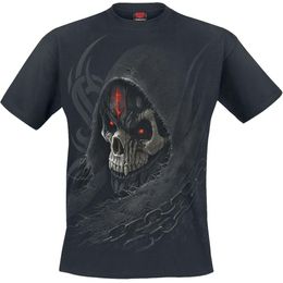 Spiral Dark Death T-Shirt schwarz in XXL
