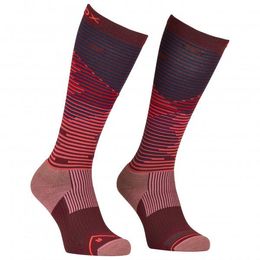 Ortovox - Women's All Mountain Long Socks - Merinosocken 35-38 | EU 35-38 rot