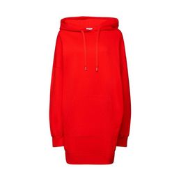 Esprit Minikleid Oversized Sweat-Kleid mit Kapuze
