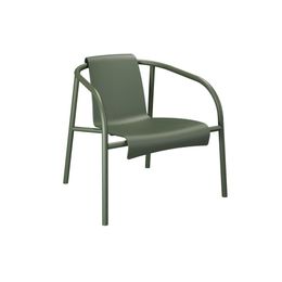 Houe NAMI Loungesessel Stahlgestell Olive Green