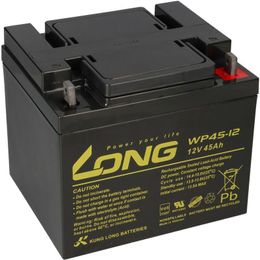 Kunglong - Kung Long WP45-12 VDS12V 45Ah Pb Batterie Bleigel agm