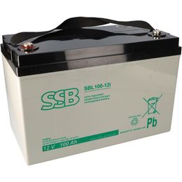 Ssb Battery - ssb Blei Akku sbl 100-12i(sh) agm Batterie M8 Schraubanschluss - 12V 100Ah