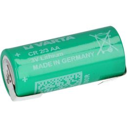 Lithium 3V 1350mAh Batterie cr 2/3AA 2/3AA - Zelle lf U-Form - Varta