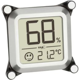Tfa Dostmann - Humidore Thermo-/Hygrometer Silber