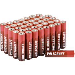 Voltcraft - Industrial LR03 se Micro (AAA)-Batterie Alkali-Mangan 1300 mAh 1.5 v 40 St.