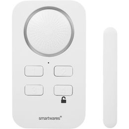 Smartwares® Smartwares - Tür-/Fensteralarm SMA-40252 Weiß 100 dB SMA-40252