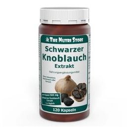 Hirundo Schwarzer Knoblauch Extrakt 500 mg Kapseln 120 St