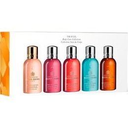 Molton Brown Bath & Body Bath & Shower Gel Travel Body Care Collection Jasmine & Sun Rose Bath & Shower Gel 100 ml + Pink Pepper Bath & Shower Gel 100 ml + Gingerlily Bath & Shower Gel 100 ml + Coastal Cypress & Sea Fennel Bath & Shower Gel 100 ml + Black Pepper Bath & Shower Gel 100 ml