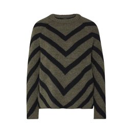 Only Pullover 'ONLEliza' Damen Gr&ouml;&szlig;e XXS gr&uuml;nmeliert / schwarz