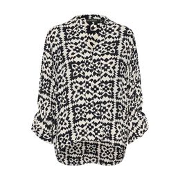 Soaked in Luxury Bluse 'Zaya' Damen Größe XS schwarz / weiß