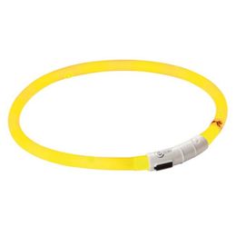 Kerbl Leuchthalsband LED-Halsband Maxi Safe gelb 81190