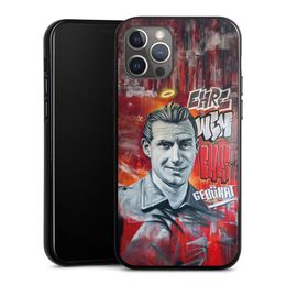 DeinDesign iPhone 12 Pro Handy Silikon H&uuml;lle Case schwarz Handyh&uuml;lle 1. Fc Kaiserslautern 1. Fck Fritz Walter