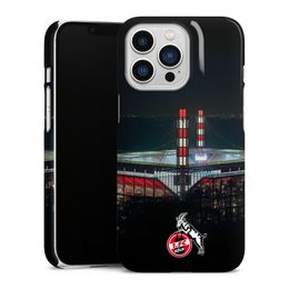 DeinDesign iPhone 13 Pro Handy Premium Case Smartphone Handyh&uuml;lle Schutzh&uuml;lle gl&auml;nzend Stadium 1. Fc K&ouml;ln Official Licensed Product Premium Case