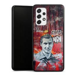 DeinDesign Galaxy A53 5G Handy Silikon H&uuml;lle Case schwarz Handyh&uuml;lle 1. Fck 1. Fc Kaiserslautern Fritz Walter