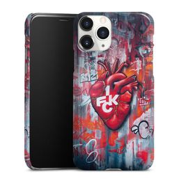 DeinDesign iPhone 11 Pro Handy Premium Case Smartphone Handyh&uuml;lle Schutzh&uuml;lle gl&auml;nzend 1. Fc Kaiserslautern Heart 1. Fck Premium Case