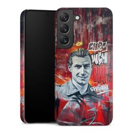 DeinDesign Galaxy S22 Handy Premium Case Smartphone Handyh&uuml;lle Schutzh&uuml;lle matt 1. Fc Kaiserslautern 1. Fck Fritz Walter Premium Case