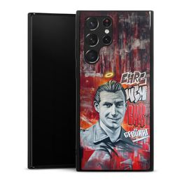 DeinDesign Galaxy S22 Ultra Handy Silikon H&uuml;lle Case schwarz Handyh&uuml;lle 1. Fc Kaiserslautern 1. Fck Fritz Walter